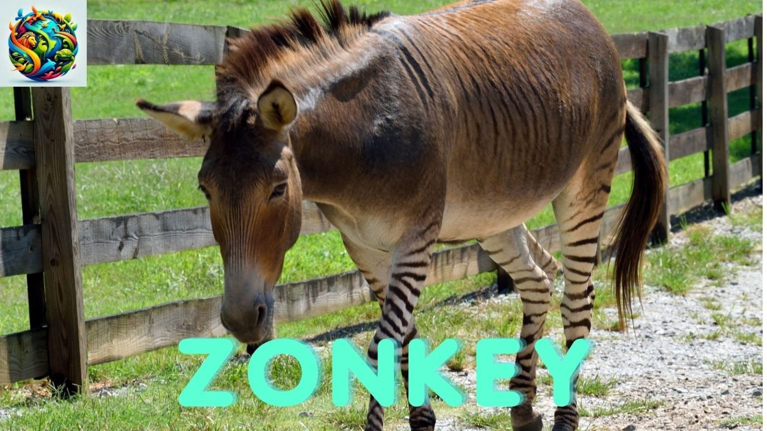 Zonkey: Magnificent Zebra And Donkey Hybrid